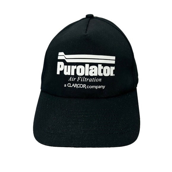 Unbranded | Accessories | Vintage Purolator Hat Cap Black White ...